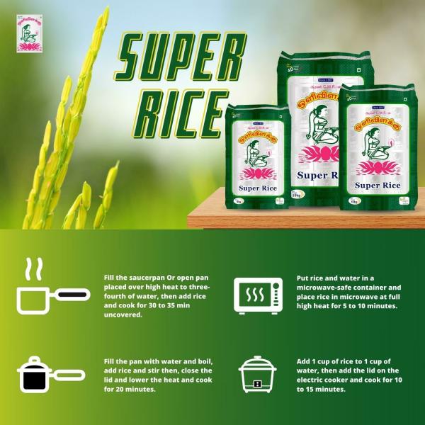 OLIVILAKKU SUPER RICE - Comes With Raw Sona Rice | Sona Masoori Rice ...