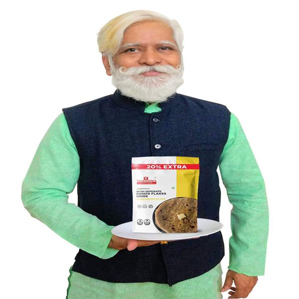 Tanawade's SMART FOOD Multi -03-B, Instant Aloo Paratha, Lal Math ...