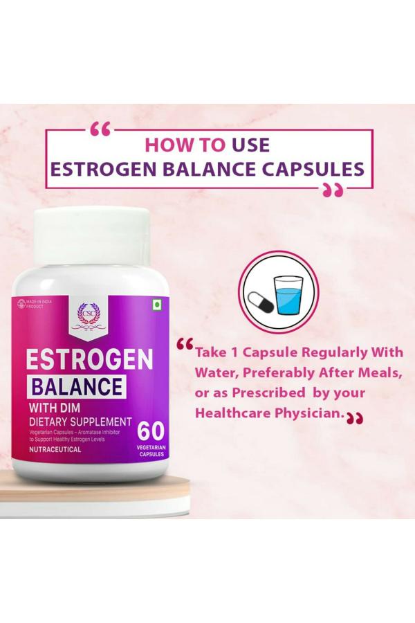 CSC Estrogen Supplement with DIM 60 Capsules - JioMart