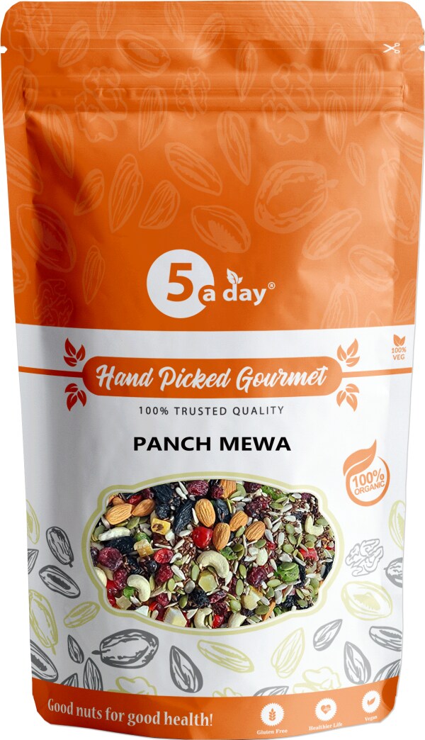 5 A Day Panch Mewa, 450 GMS | Mix Dry Fruits | Mewa Dry Fruits | Dry ...