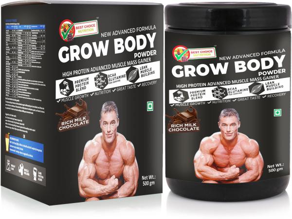 Best Choice Nutrition Muscle Mass Gainer Powder 500 g - JioMart