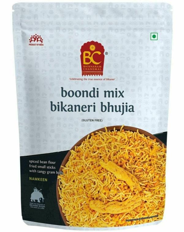 Bhikharam Chandmal - Boondi Mix Bhujia - Rajasthani Bhujiya - Namkeen ...
