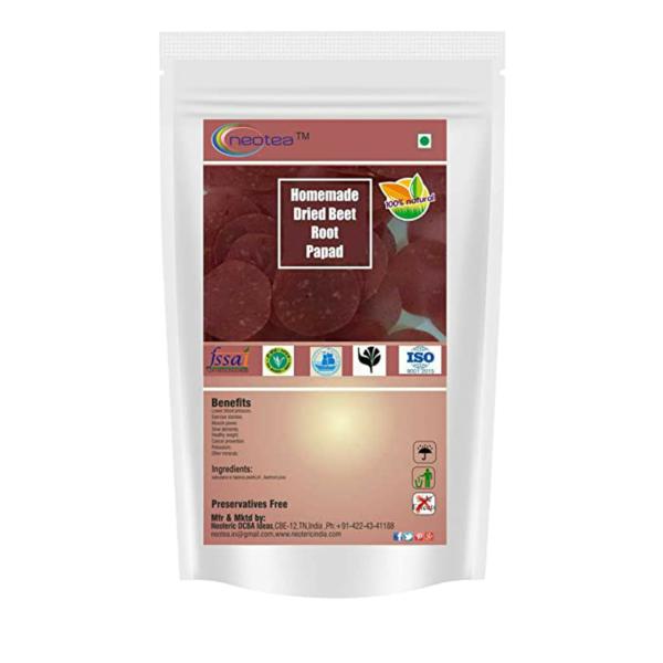 Neotea Dried Beet Root Papad 250 gm - JioMart