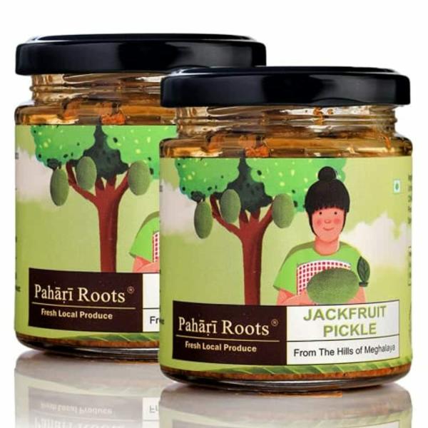 Pahari Roots Vegetarian Jackfruit Pickle - 200 g (Pack of 2) - JioMart