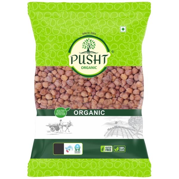 Pusht Organic Chana Whole 1Kg - JioMart
