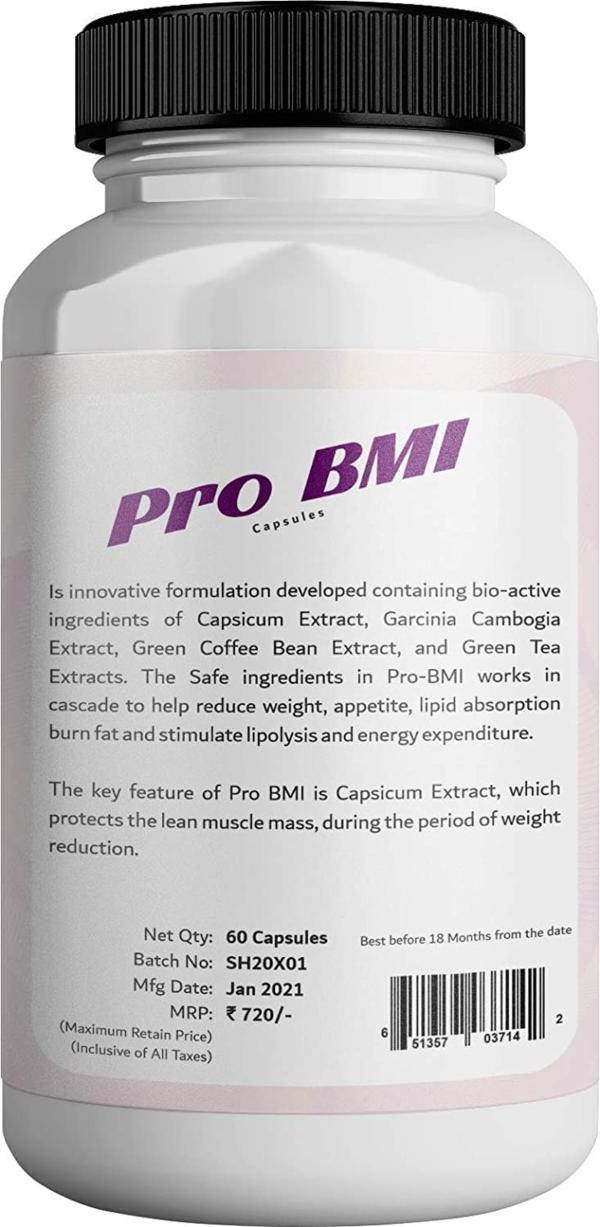 Sam Health Pro Bmi - 60 Capsules - JioMart