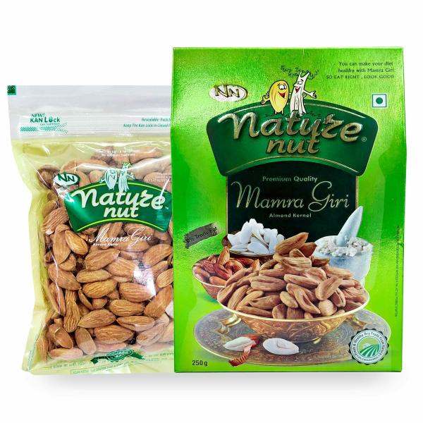 Nature Nut Mamra Giri Almonds Badam (SI) 250Gram Packet - JioMart