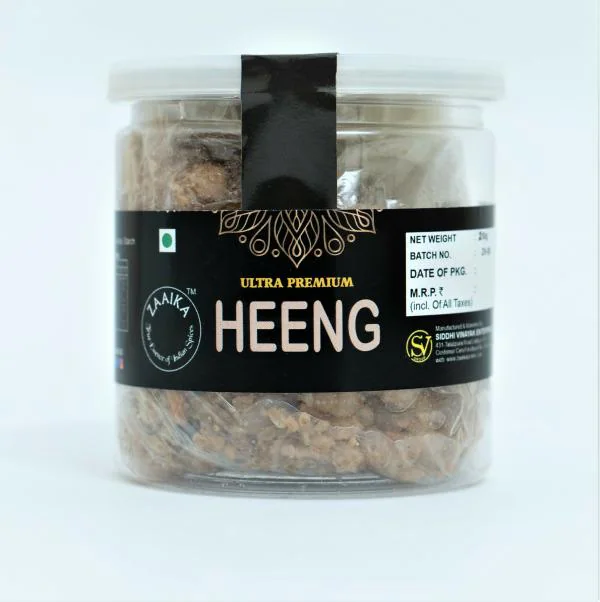 ZAAIKA Natural Strong Asafoetida Organic Pure Hing/Heeng Powder ,250 ...