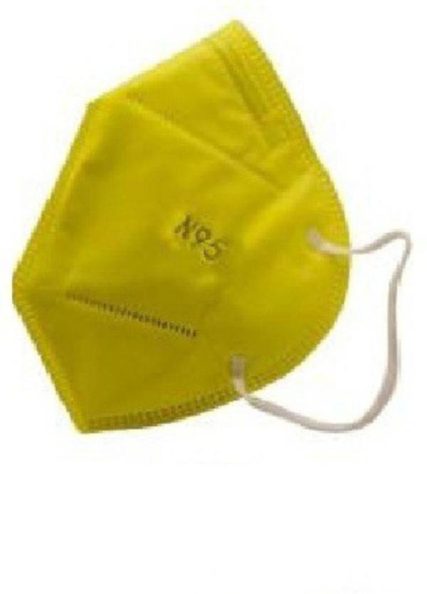 Benison India Yellow N95 Face Mask (Pack Of 3) - JioMart