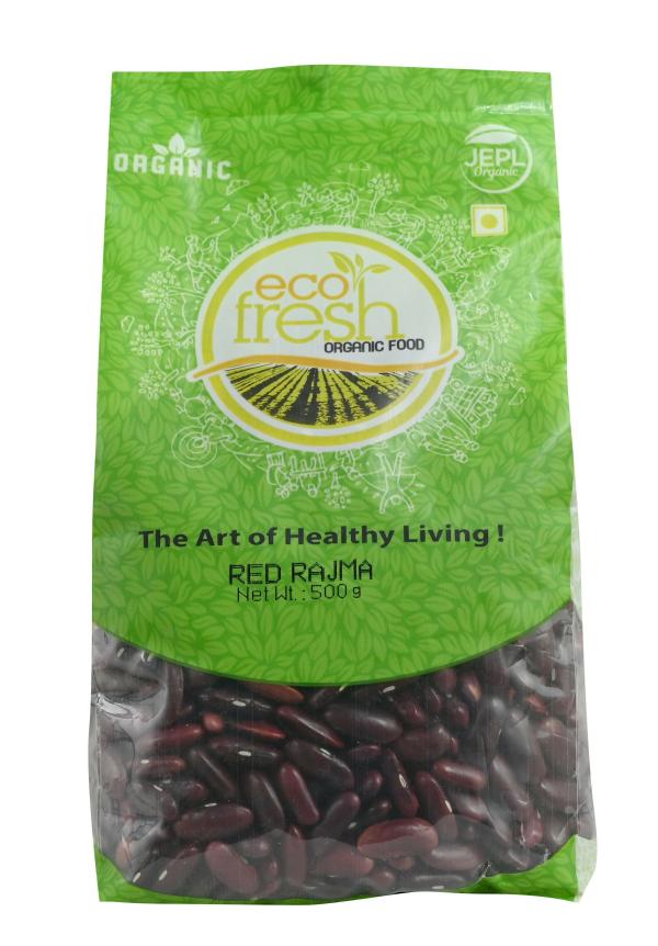 Ecofresh Organic Red Rajma 500 Gm - JioMart