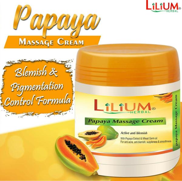 Lilium Herbal Papaya Cream, 500 Ml - JioMart