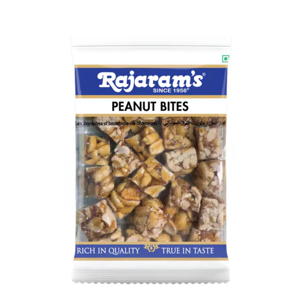 Rajaram's peanut bites 200g - pack of 5 - JioMart