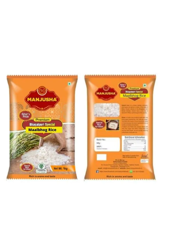 Manjusha Bhagalpuri Mal bhog Special Rice For Kheer And Pulao ,Veg ...
