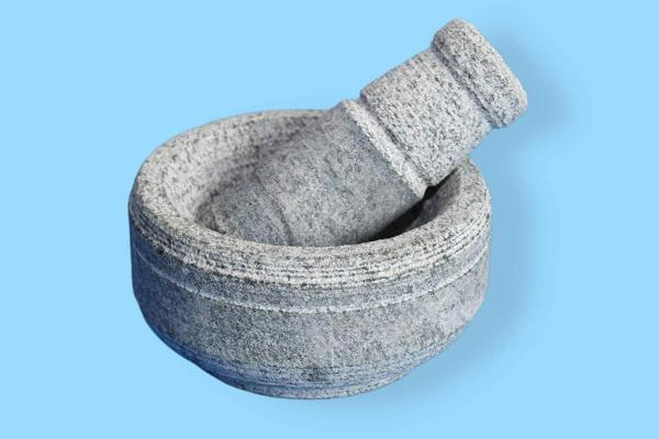 Naksha Mortar and Pestle Big Set/Ohkli Musal/Kharal/Masher/Ural Stone ...
