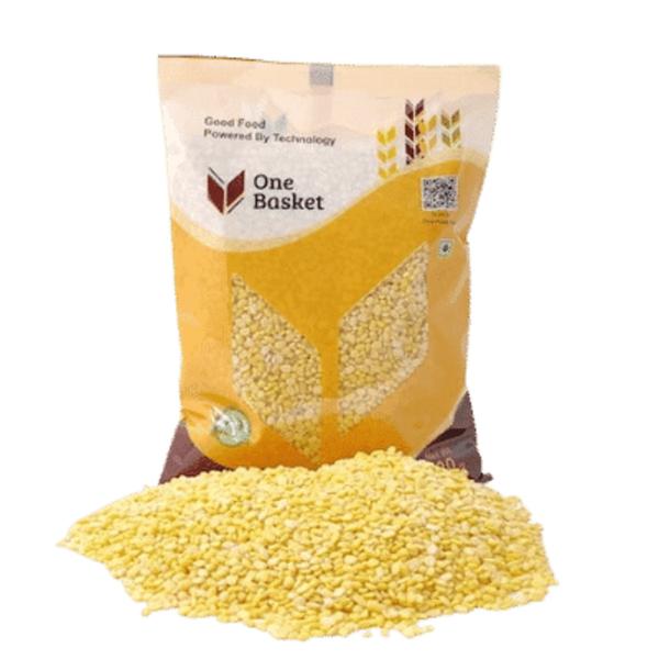 One Basket Premium Toor Dal(1Kg) + Moong Dal(1Kg) , 2Kg - JioMart