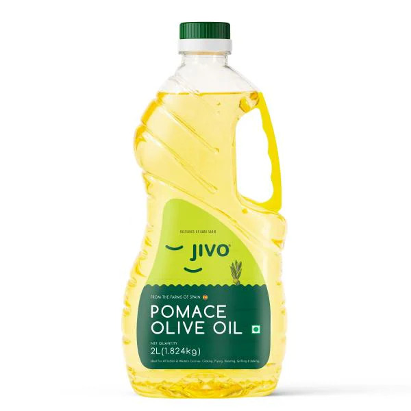 Jivo Pomace Olive Oil 2 Ltr (Bottle) - JioMart