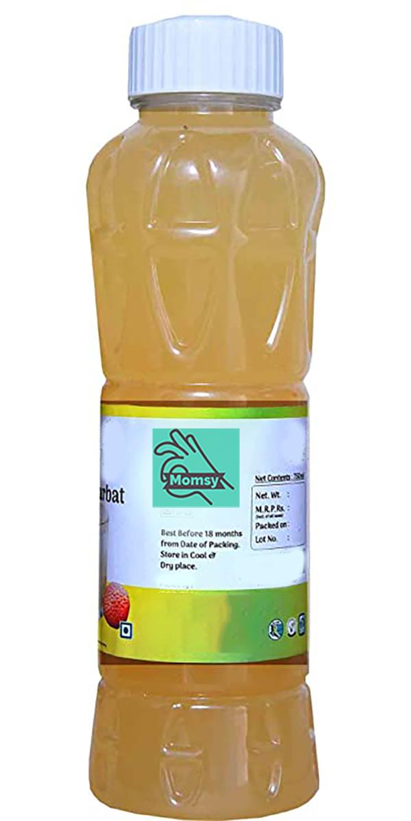 Momsy Premium Litchi Fruit Syrup | Gluten free | Zero cholesterol & 100 ...