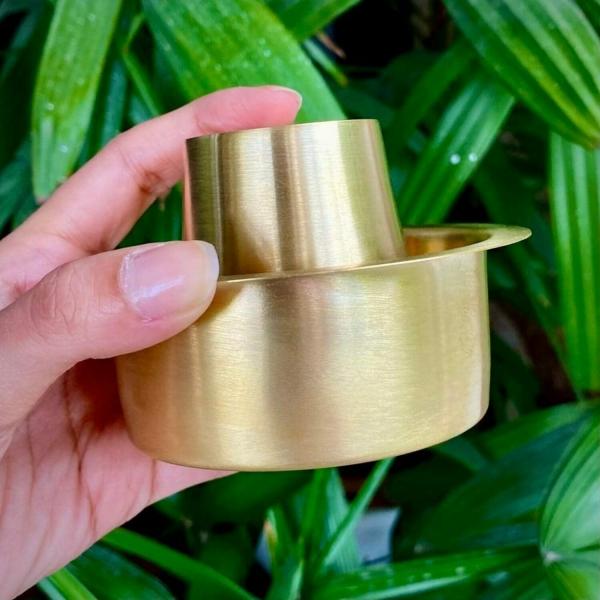 VS Mani & Co Brass Dawara Tumbler| Dabara|Tumbler for Serving Filter ...