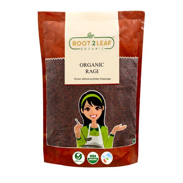 Root2leaf Organic Ragi Whole 1 Kg - JioMart