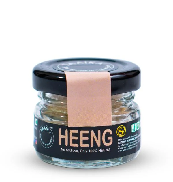 ZAAIKA Natural Strong Asafoetida Organic Pure Hing/Heeng Powder , 15 ...