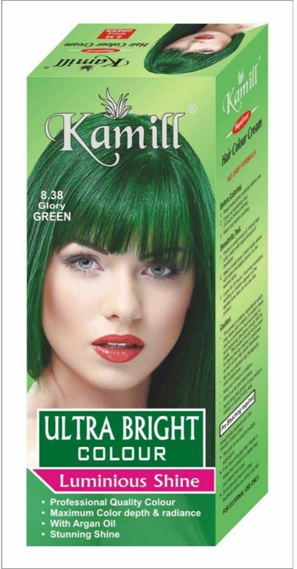Kamill Ultra Bright Hair Color For Luminious Shine With Argan Oil (Pack ...