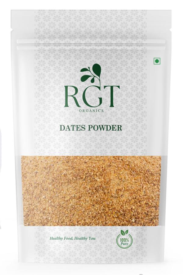 RGT Organics Dried Dates Powder | Kharik Powder 400 Gm (200Gm x2 ...