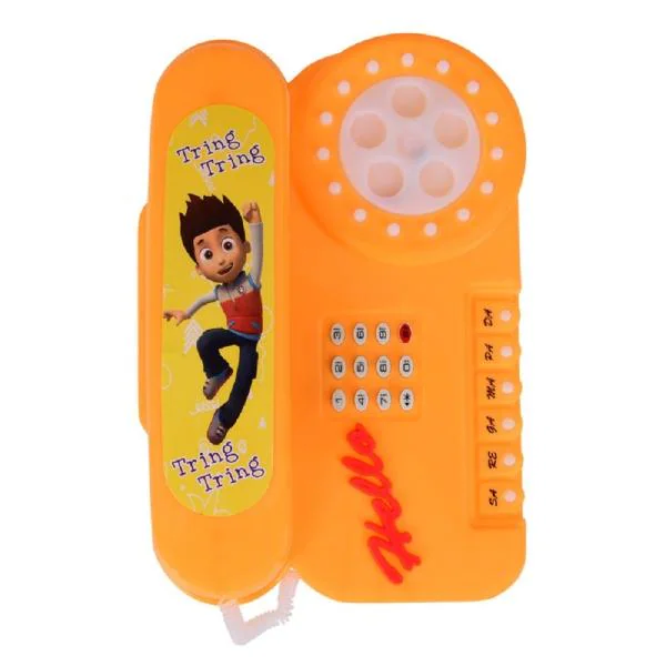 EDPLAY Light & Music Antique Landline Phone Toy for Kids with Rotary ...