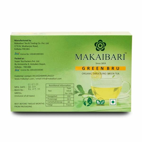 Makaibari Green Tea bags 270 g - JioMart