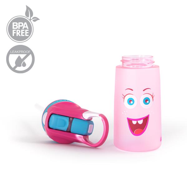 Rabitat Snap Lock Sipper Bottle (410ml, Miss Butters) - JioMart