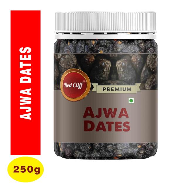 RED CLIFF Premium Ajwa Dates | Original & Rich Khajoor | Dates (250 g ...