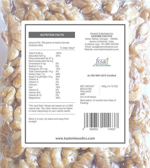 Kashmir Exotics Kashmiri Snow White Half Walnut Kernels 2 Kg - JioMart