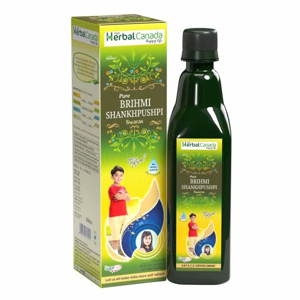 Harc Herbal Canada Pure Brihmi Shankhpushpi Syrup | 500ml - JioMart