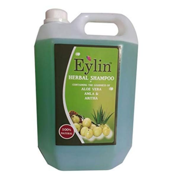 Eylin Herbal Shampoos: Almond/Aloe Vera & Amla/Aritha/Aloe Vera, 1 litre each. Total 2 litres ...