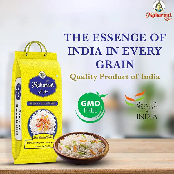 Maharani Supreme Basmati Rice (10 Kg.) - JioMart