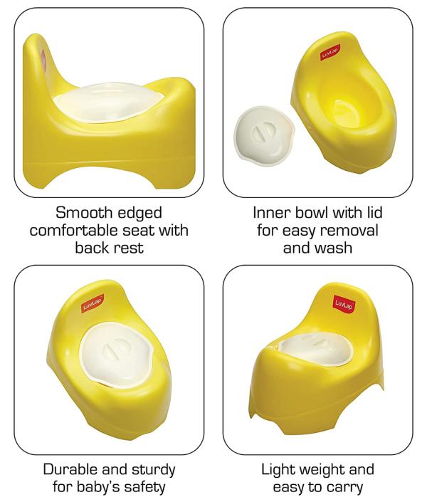 Luvlap Yellow Potty Trainer Seat - JioMart
