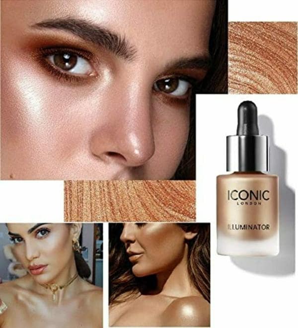 BIOAQUA Iconic illuminator liquid highlighter face and body waterproof ...