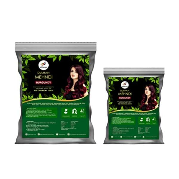 iShilp Dulhan Mehndi Herbal Mehndi For Your Hair, 500 gm Henna Mehndi ...
