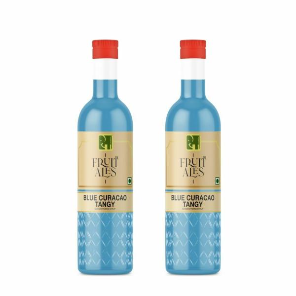 Dhampur Green Blue Curacao Mocktail Syrup (300ml each ) | Pack of 2 ...