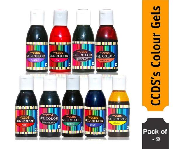 Gel Colour Set/9 - JioMart