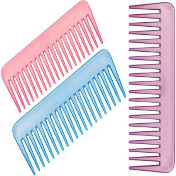 YOUNGMONK Wide Teeth Shampoo Combs for Women - JioMart