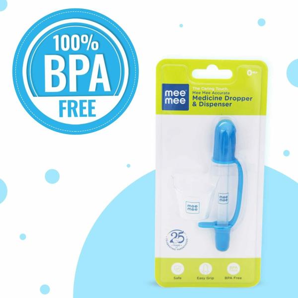 Mee Mee Accurate Medicine Dropper and Dispenser (Blue) - JioMart