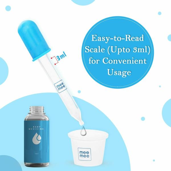 Mee Mee Accurate Medicine Dropper and Dispenser (Blue) - JioMart