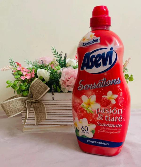 Asevi Concentrated Fabric Softener Pasion 1.5l| for lasting softness ...