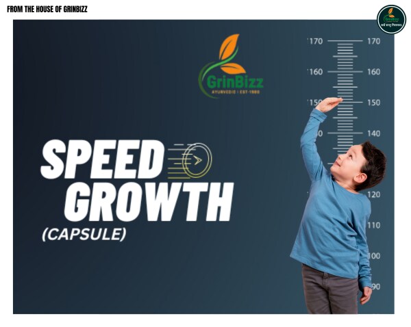 Grinbizz Speed Growth Capsule Advanced Herbal Formula To Increase ...