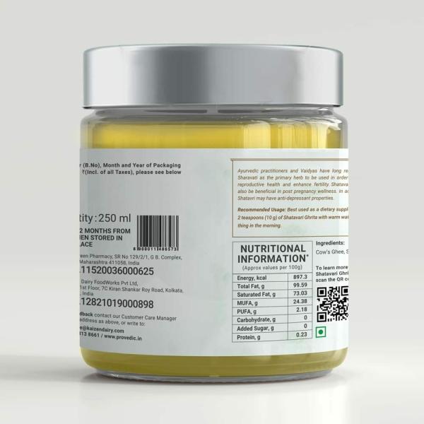 ProVedic Shatavari Wellness Pure Cow's Ghee | Ayurvedic Ghee Benefits ...