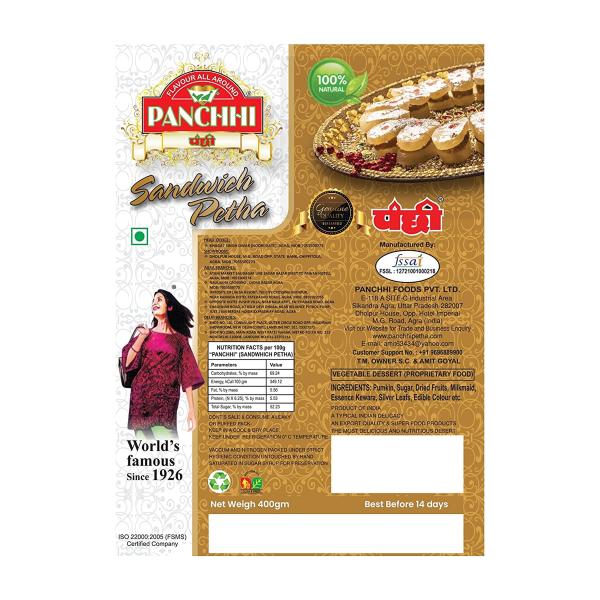 PANCHHI Sandwich petha | Agra Special | Ash Gourd sweet_400 GM - JioMart