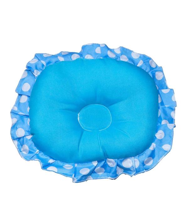 Fancy Walas Blue Takiya Cotton Fabric Cartoon Face Children U Shape ...