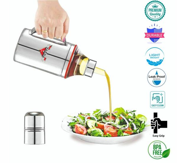 VARNA STAINLESS STEEL OIL DISPENSER (750 ML) - JioMart