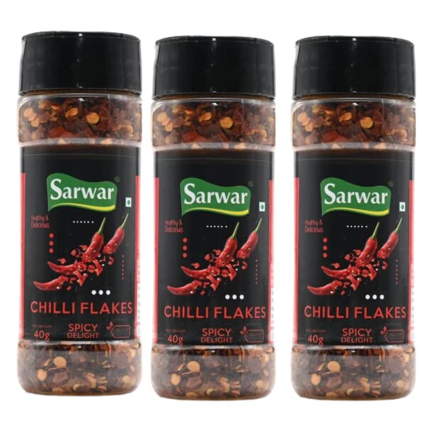 Sarwar Chilli Flakes 40 Gram ( Pack of 2 ) - JioMart