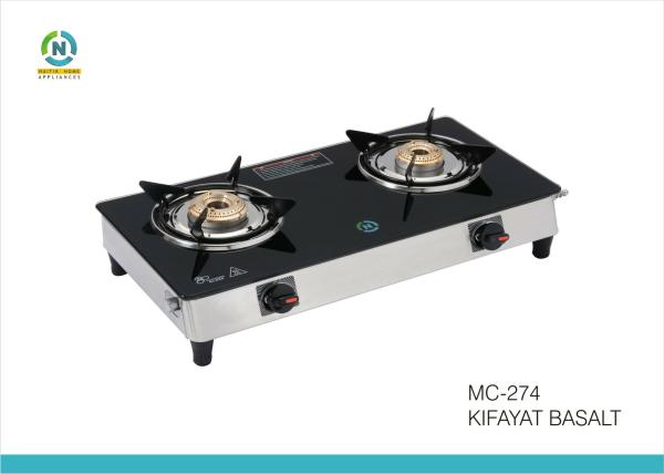MAGIC plus 2 Burner SPENCER Glass Top Gas Stove - JioMart